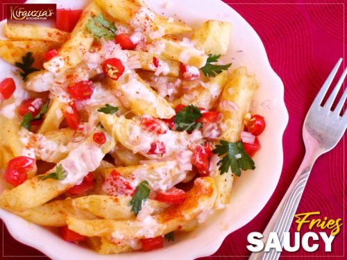Saucy Fries – Fauzia's Kitchen Fun