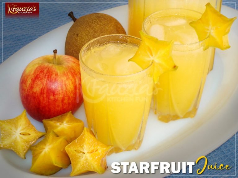 Starfruit Juice – Fauzia's Kitchen Fun