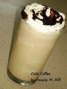 Cold Coffee – Fauzia's Kitchen Fun