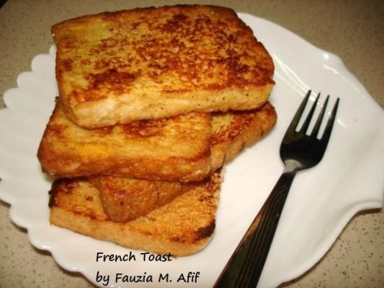French Toast – Fauzia's Kitchen Fun