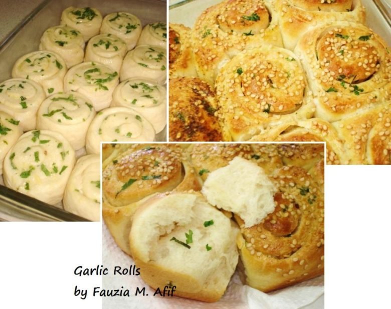 Garlic Rolls – Fauzia's Kitchen Fun